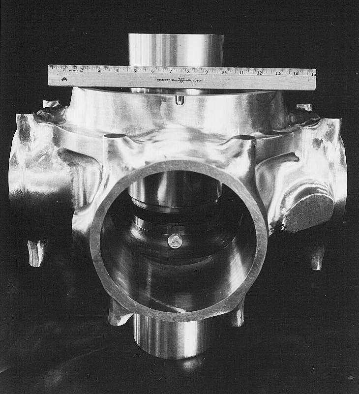 Extension Welded to 4-Blade Propeller Hub Forging - FWT | Friction ...